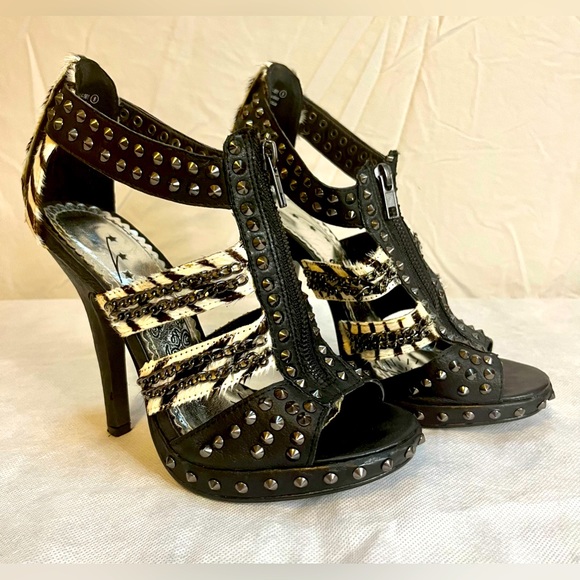 naughty monkey | Shoes | Naughty Monkey Strappy High Heels | Poshmark